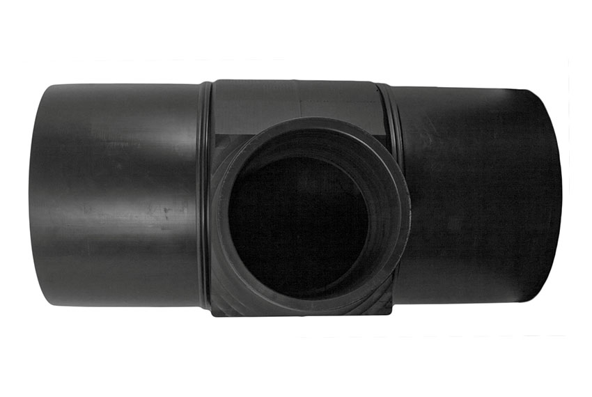 Spigot Reducing Tee Eccentric Level Invert, Machined – PCA